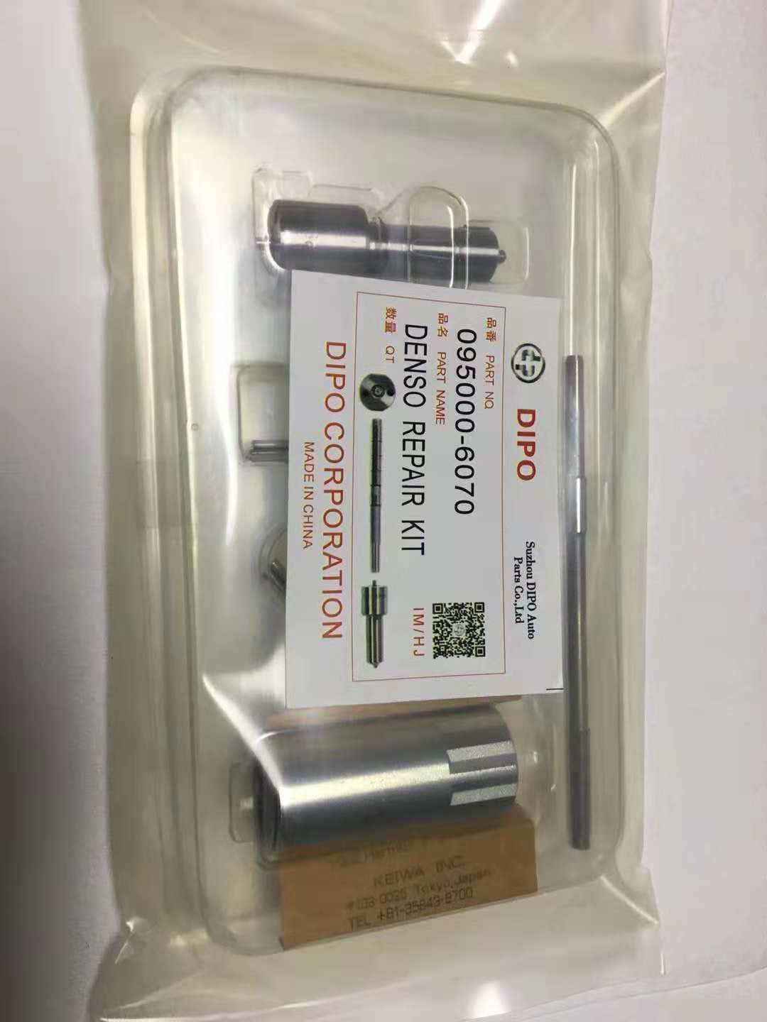 PC450 8 Excavator Denso Injector Repair Kit S6D125 Engine 095000 6070 ...